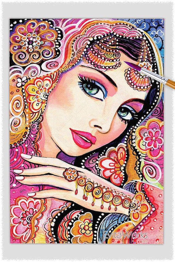 Indian Bride Art