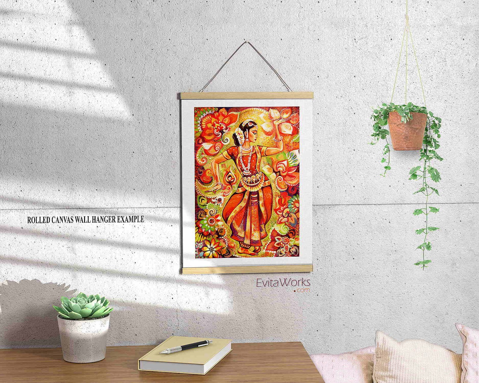 Indian Classic Dancer Artwork, Bharatanatyam, Hands Henna Woman Sari ...