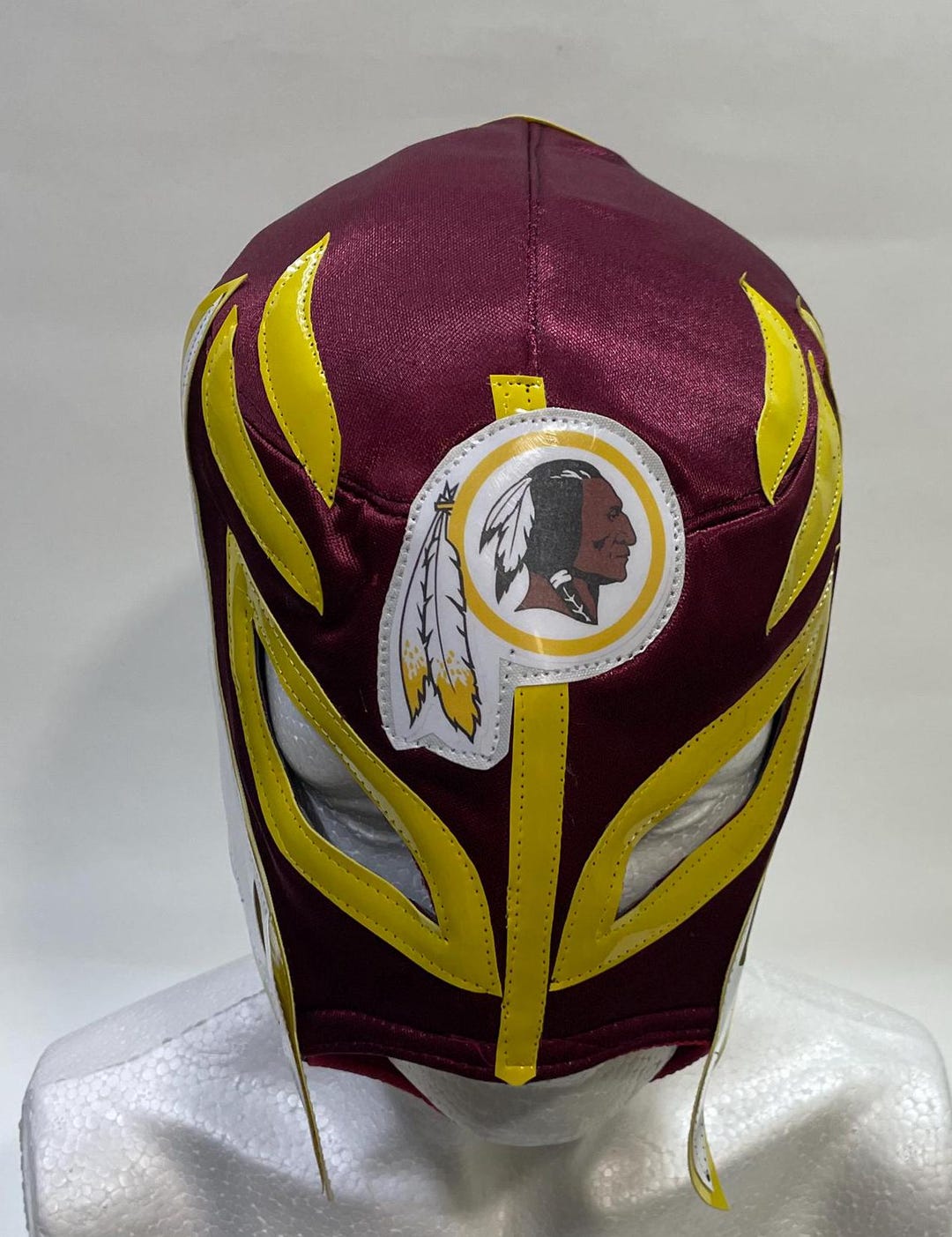 Washington Commanders Old Logo Style, Game Day Mask, Commanders Mexican ...