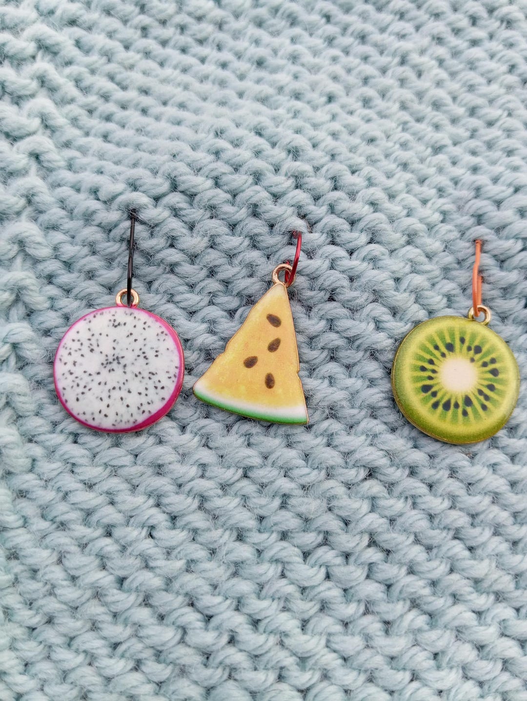 Fruit Stitch Markers, Crochet Fruit Markers, Knitting Markers, Yarn ...