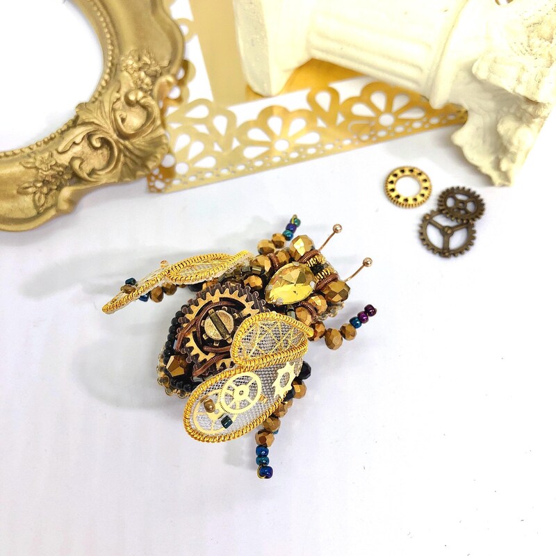 Steampunk Bee - Etsy UK