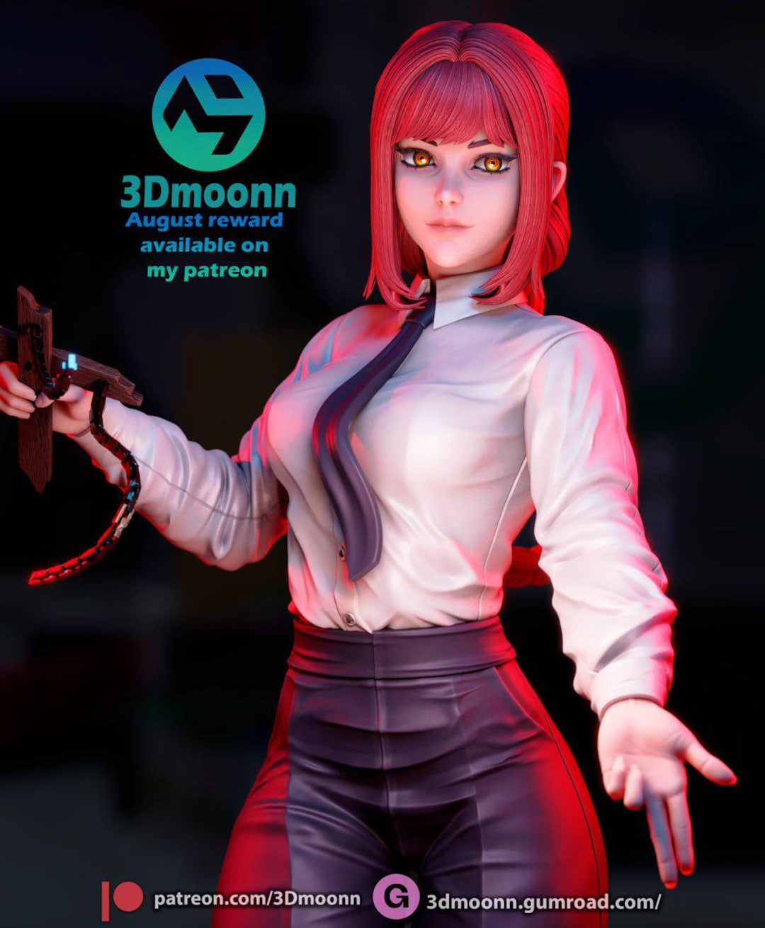 Makima 3D Figure DIY Kit - Etsy