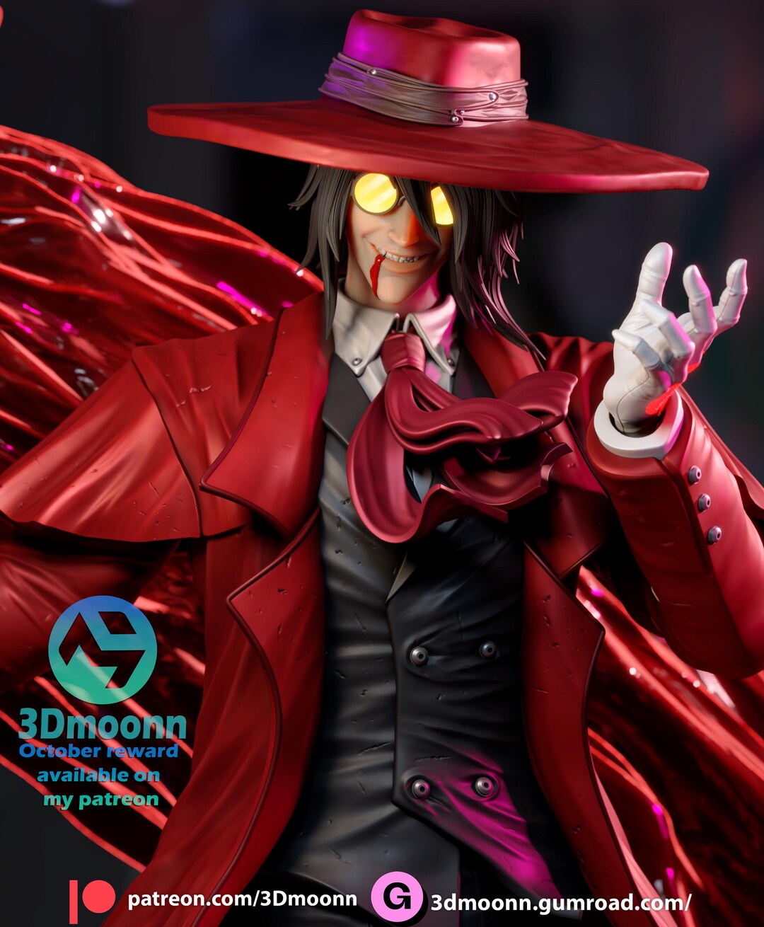 Alucard Castlevania 3D Figure DIY Kit - Etsy