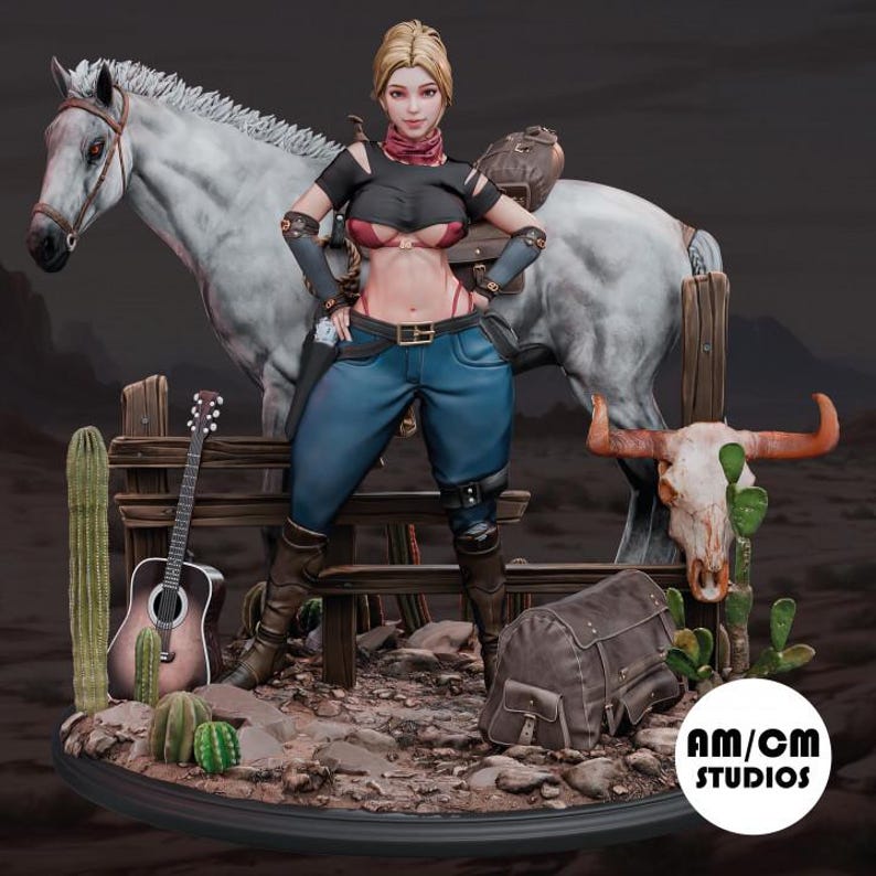 Ruby Colt Pin up Mini 3D Figure Unpainted Display Figure Garage Kit - Etsy