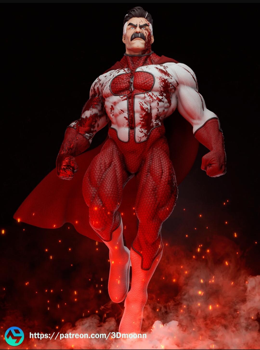 Omni Man 3D Figure DIY Kit - Etsy