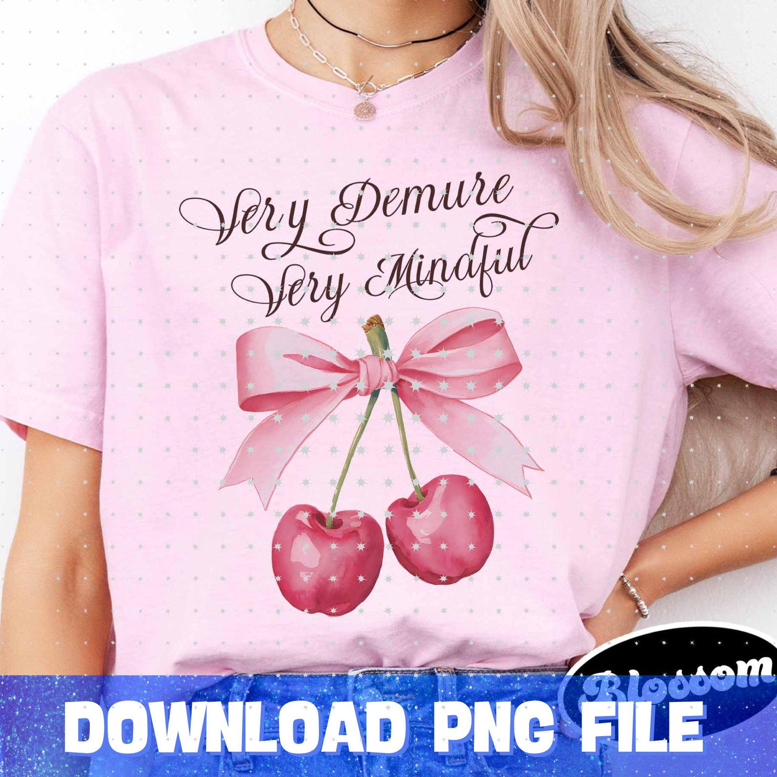 Very Demure Very Mindful Watercolor Bow Png, Demure Workplace Png ...