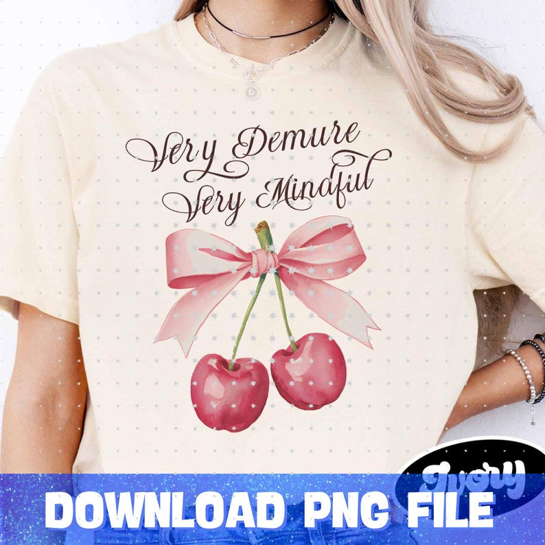 Very Demure Very Mindful Watercolor Bow Png, Demure Workplace Png ...