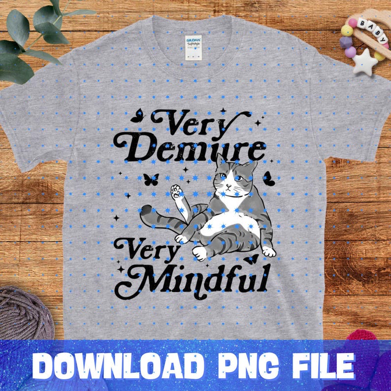 Very Demure Very Mindful Cat Meme Png, Very Cutesy Png, Demure ...