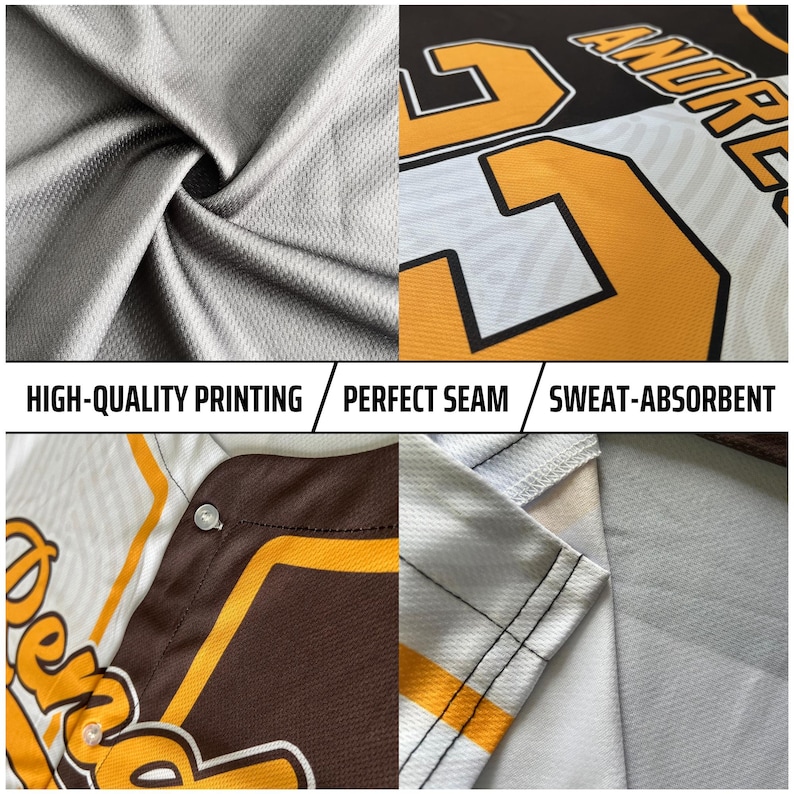 Personalized Ice Cream Drip Baseball Jersey for Men Women Youth Kid ...