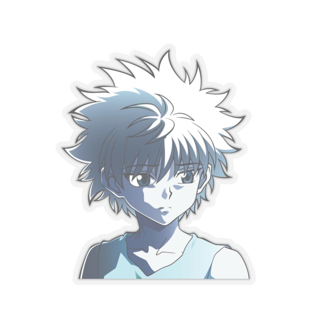 Killua Anime Kawaii - Hunter X Hunter Kiss-cut Stickers - Etsy
