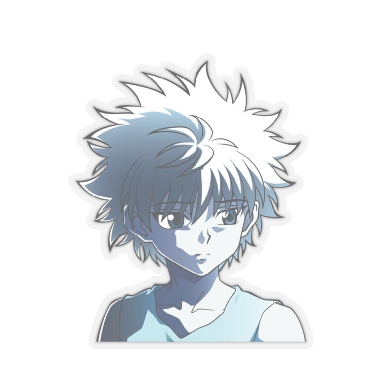 Killua Anime Kawaii - Hunter X Hunter Kiss-cut Stickers - Etsy