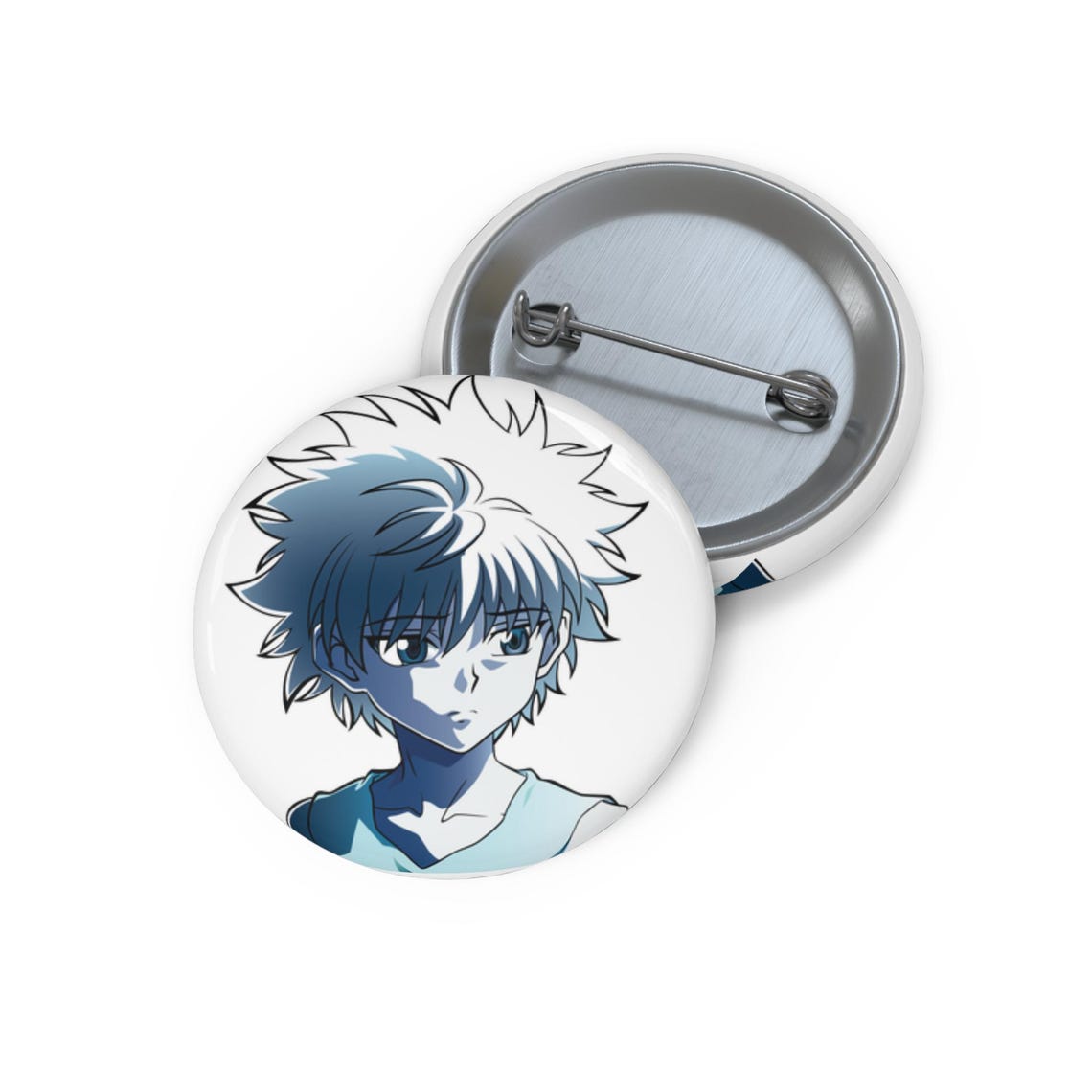 Killua Pin From Hunter X Hunter , Hxh Anime Theme Pin Button - Etsy