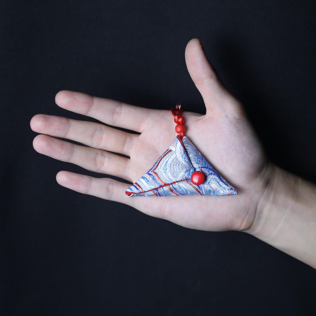 Mini Bag With Rope, Talisman Fabric Pouch, Hand Sewn Pouch, Talisman ...