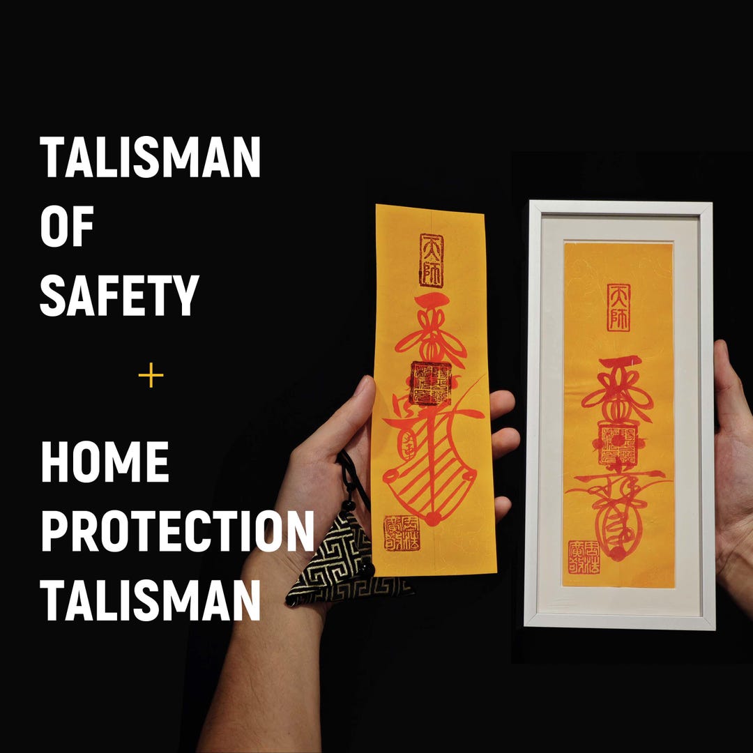 House Protection, Lucky Charms, Protection Talisman, Fu Talisman, Feng ...