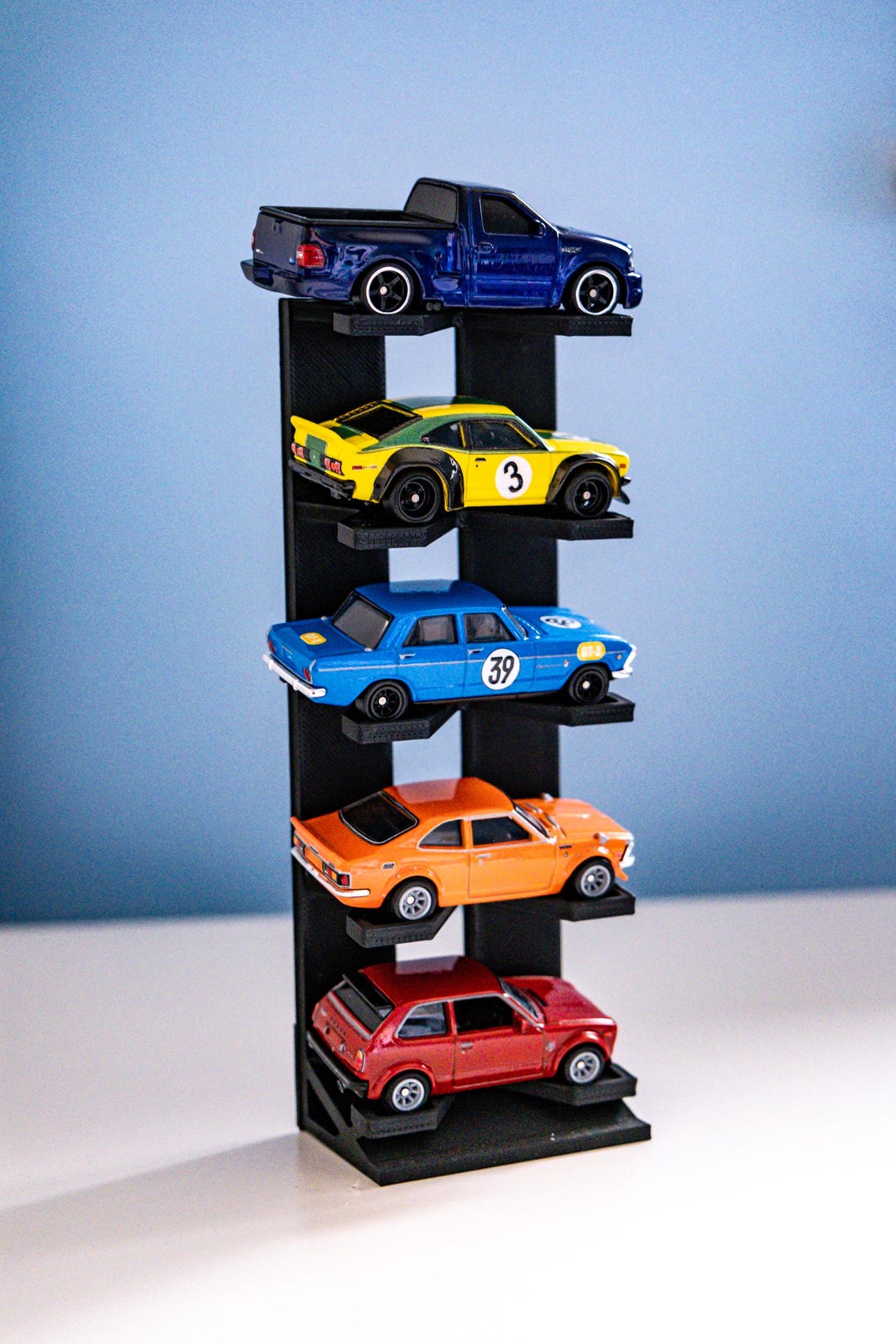 1:64 Scale Diecast Car Display Stand for 5 Cars - Etsy