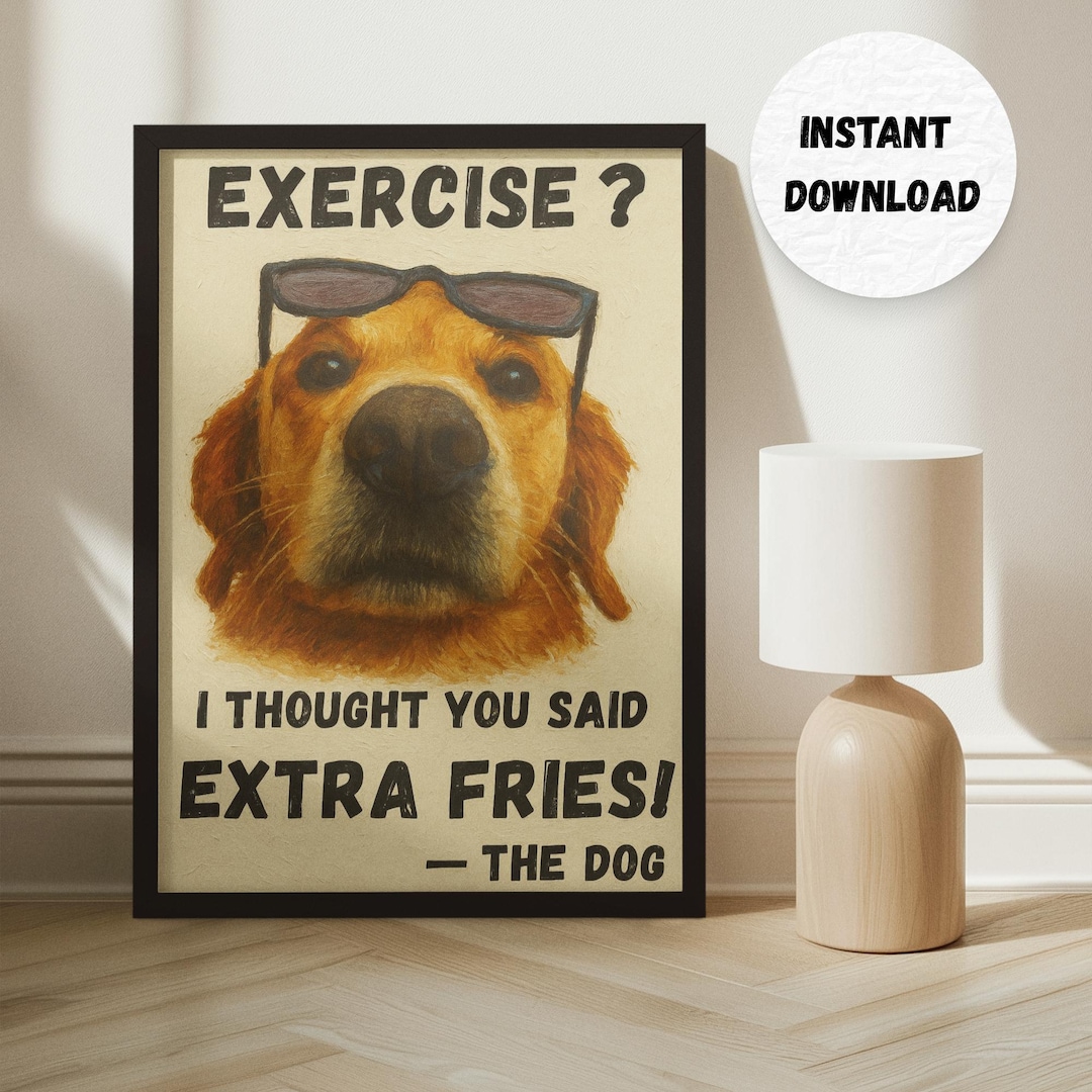 Funny Dog Quote Art Print: Sassy Pet Poster (digital Download) - Etsy