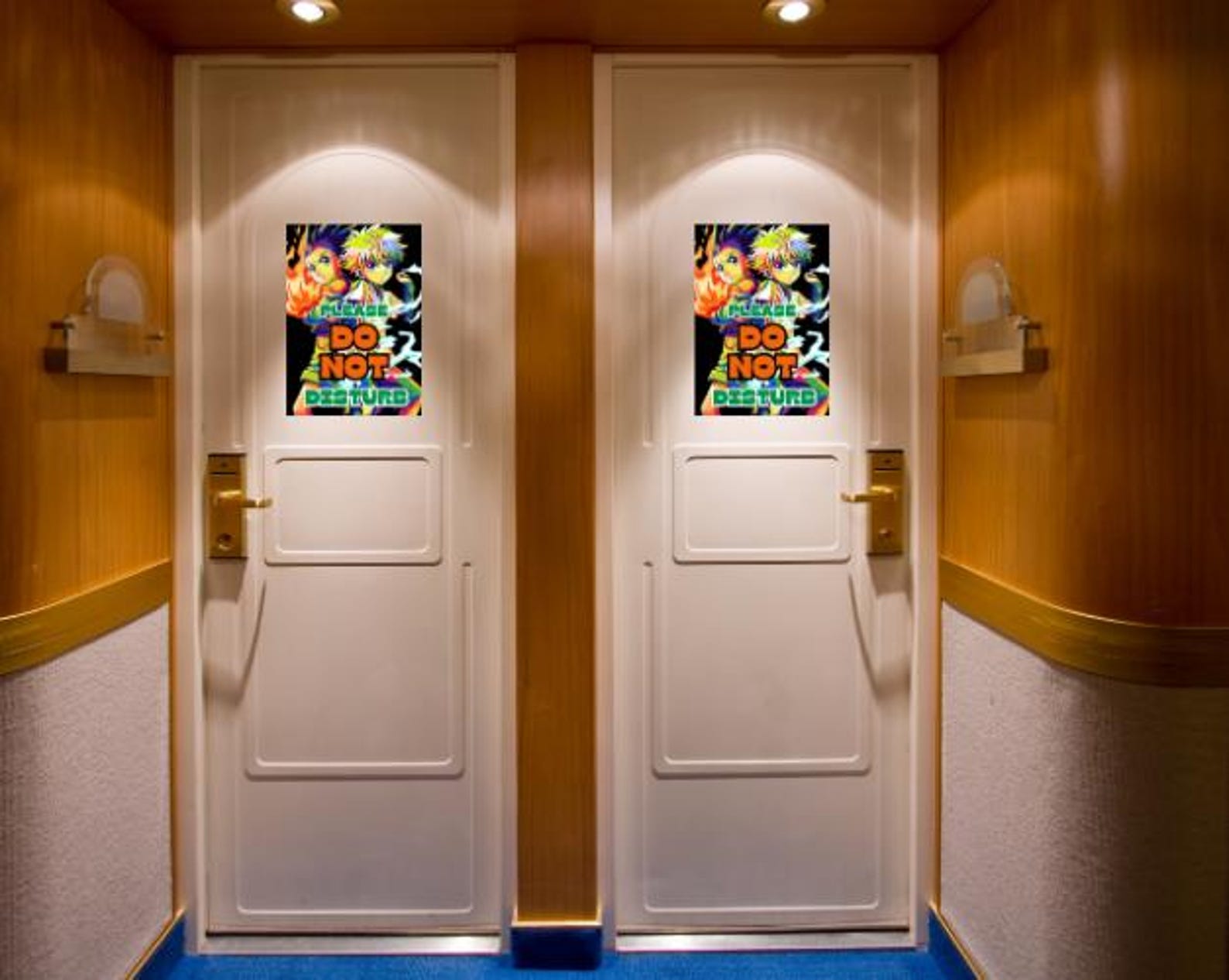 PLEASE Do Not DISTURB, Hunter X Hunter Gon and Killua Anime Warning ...