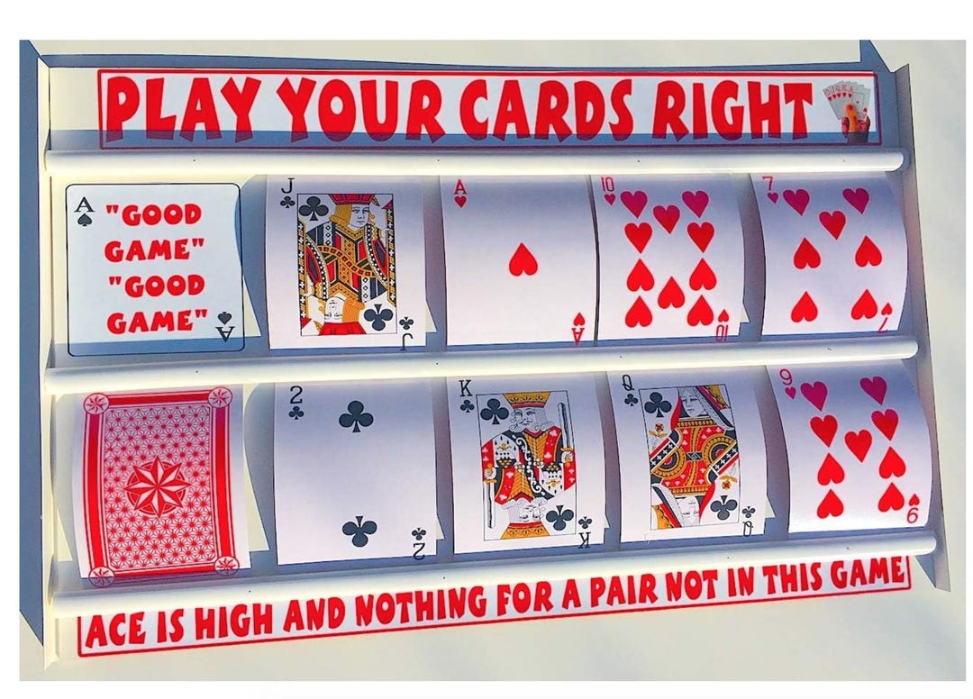 Large Play Your Cards Right CHRISTMAS Family / Pub/ Higher Lower FUN ...