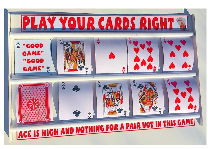 Large Play Your Cards Right CHRISTMAS Family / Pub/ Higher Lower FUN ...
