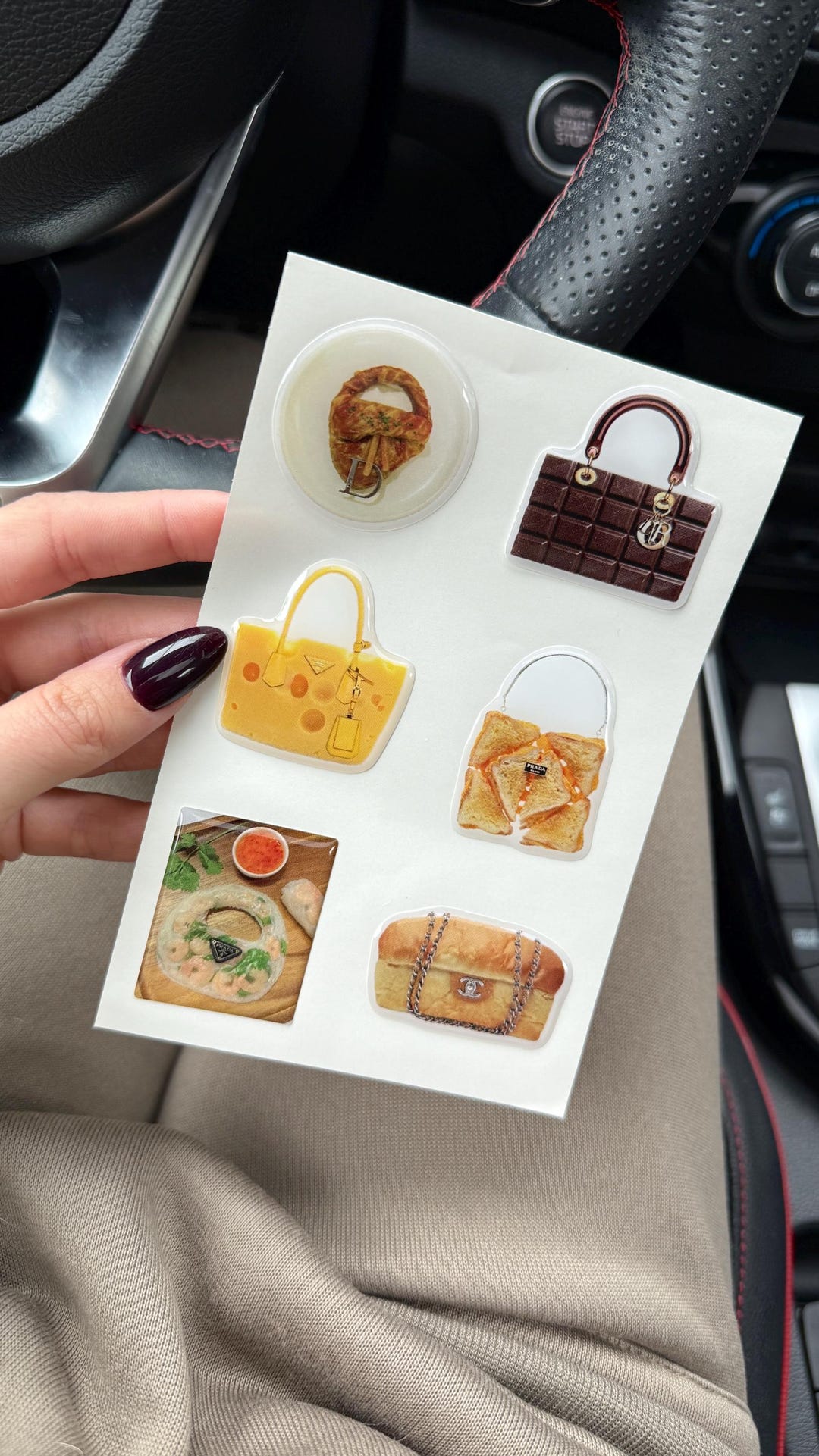 Aesthetic Stickers Pack,pinterest Sticker,designer Bags Sticker,stylish ...