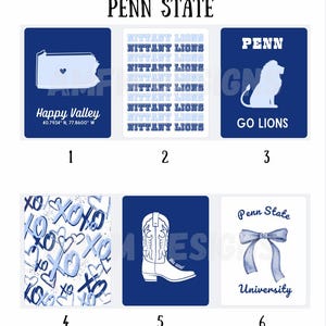 Custom College Wall Art - Any School | Digital Download | Custom ...