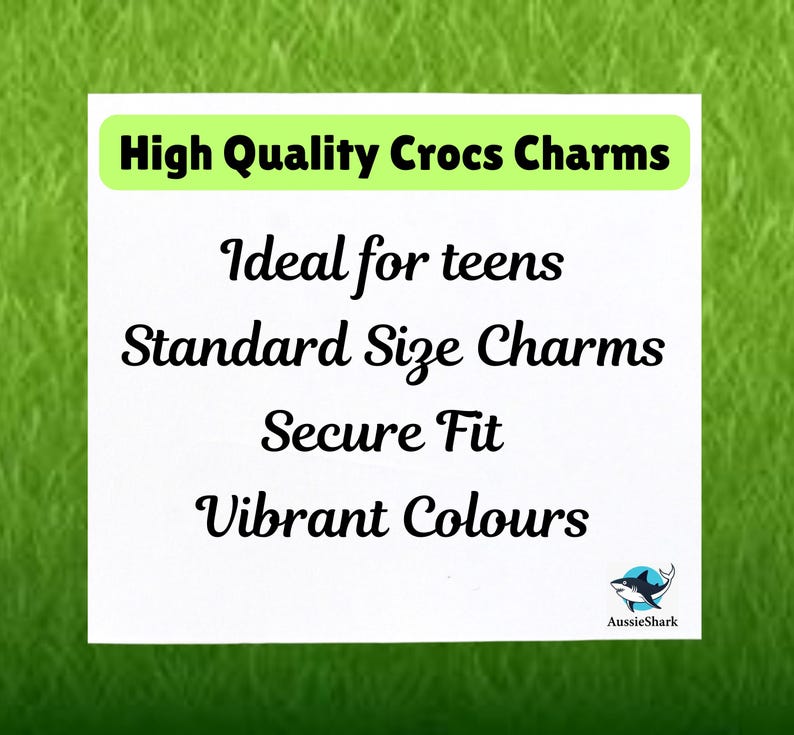 Rugby League Crocs Jibbitz Charms | NRL Rugby Sports Lover Gift ...
