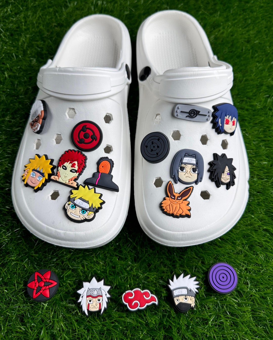 Anime-themed Crocs Charm, Naruto Jibbitz, Colorful Crocs Charm for ...
