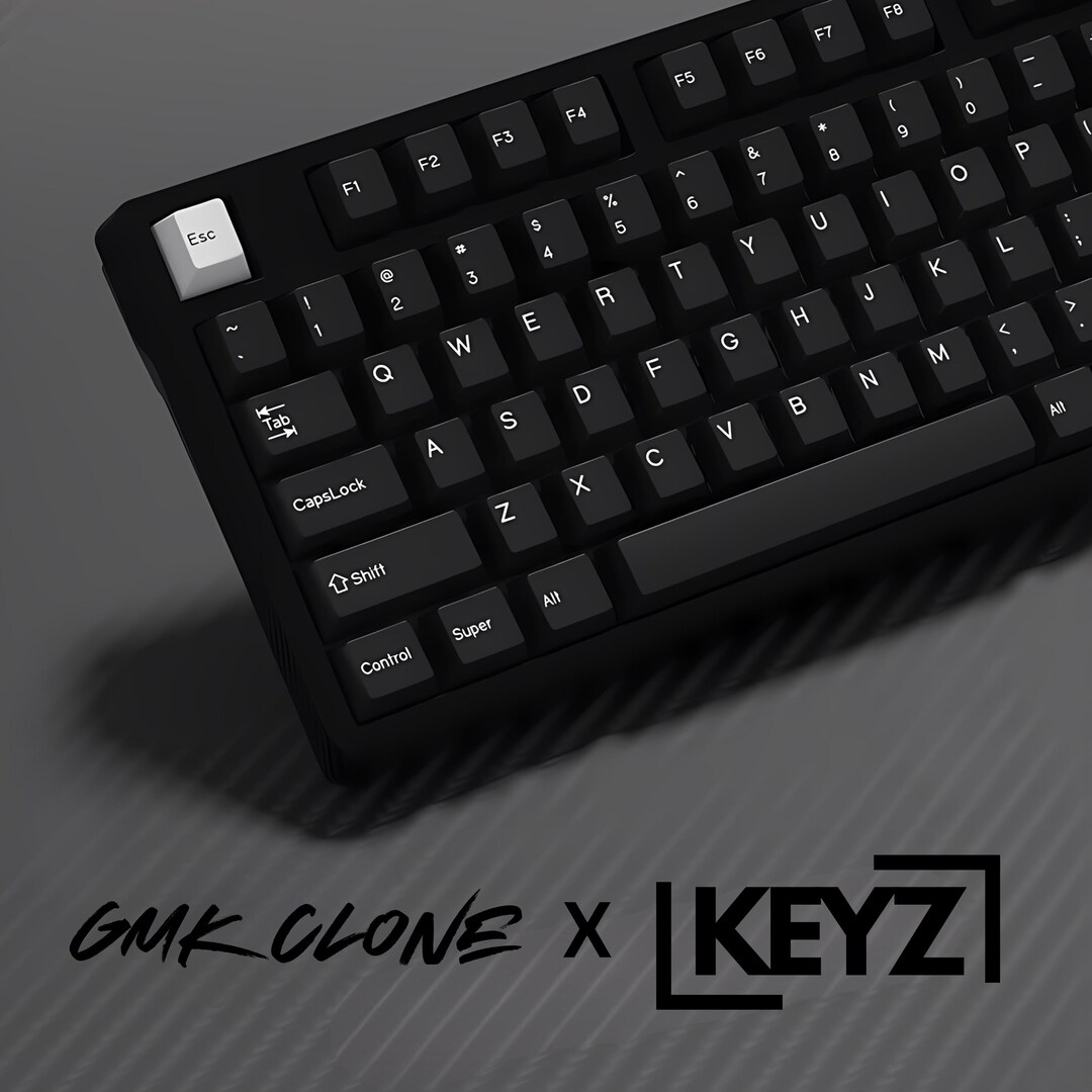 GMK Clone X KEYZ Wob Keycap Set 176 Keys Double Shot Cherry Profile ...