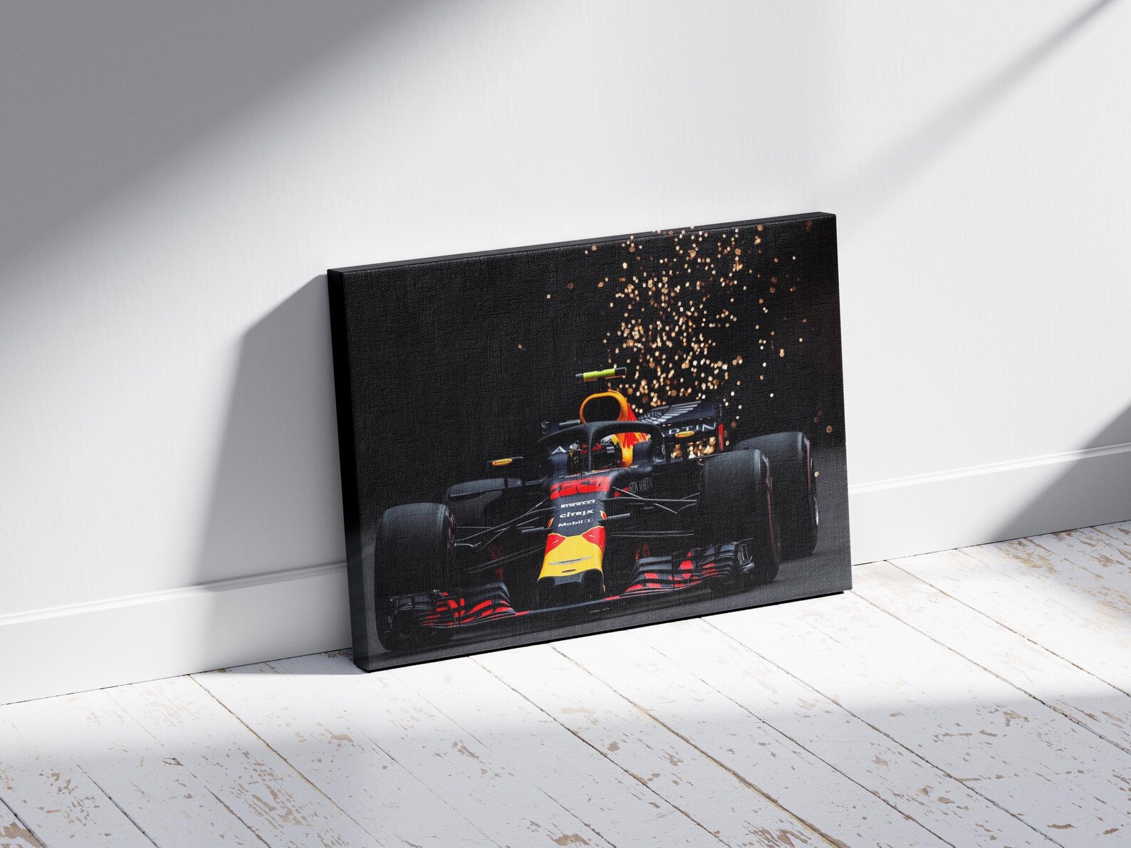 Max Verstappen Poster Red Bull Racing Canvas Max Verstappen Canvas ...