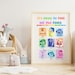 It's Okay to Feel Inside Out 2 Boho Classroom Decor Feelings Chart ...