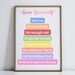 Love Yourself Poster, Motivational Kids Art, Classroom Posters Quotes ...
