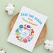 Save the Planet Poster Ocean Lover Gift Poster Ocean Nursery Sea Art ...