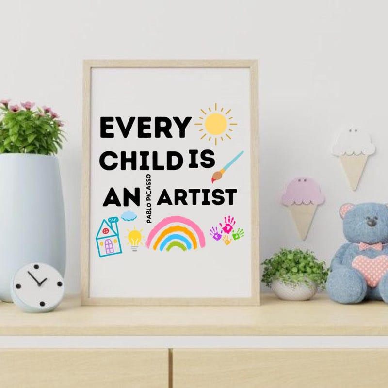 Every Child is an Artist - Etsy