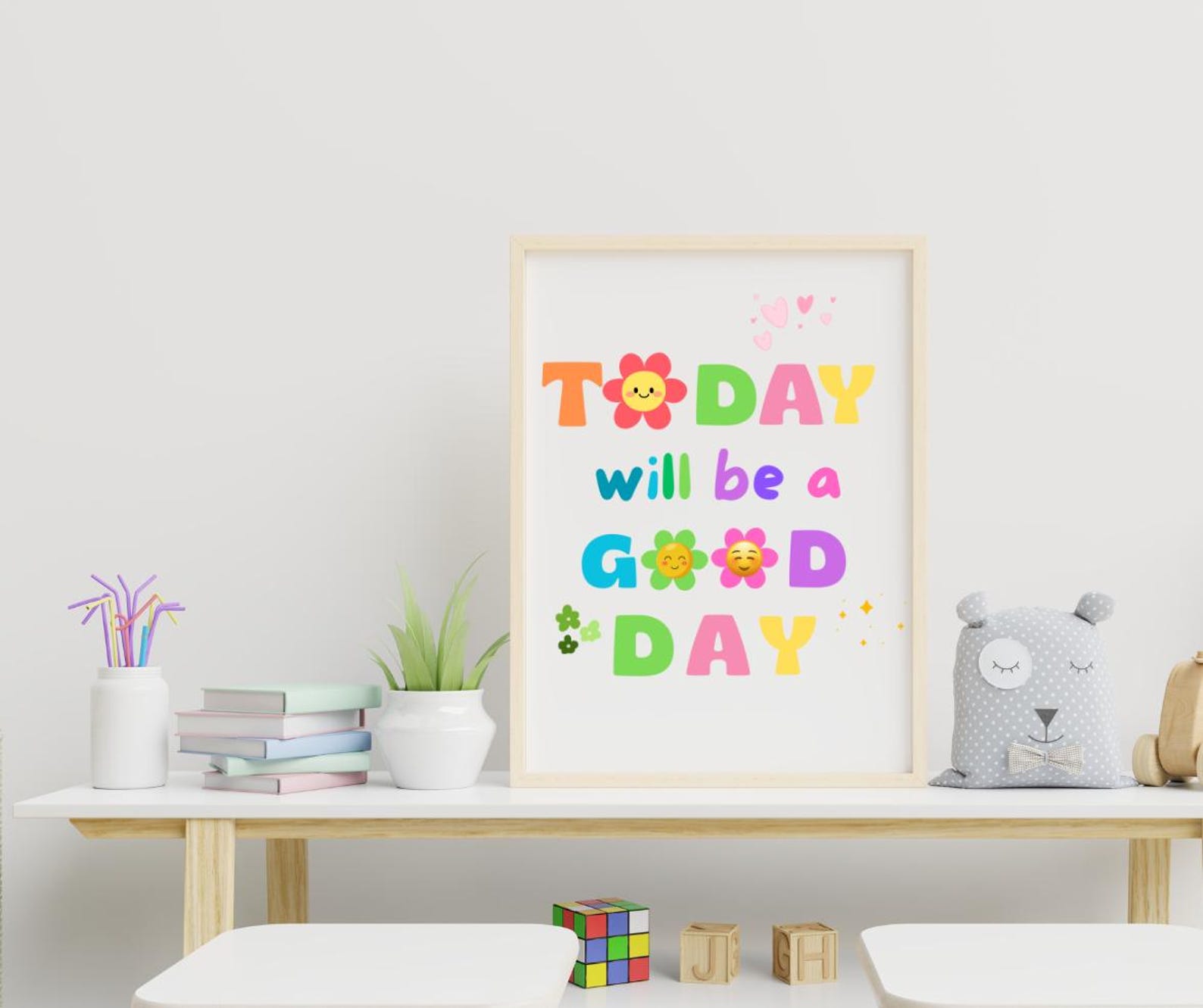 Today Will Be a Good Day Kids Inspirational Quotes Prints Classroom ...