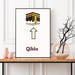 Qibla Poster,kaba Poster Digital Download,makkah,mecca Wall Art Print ...