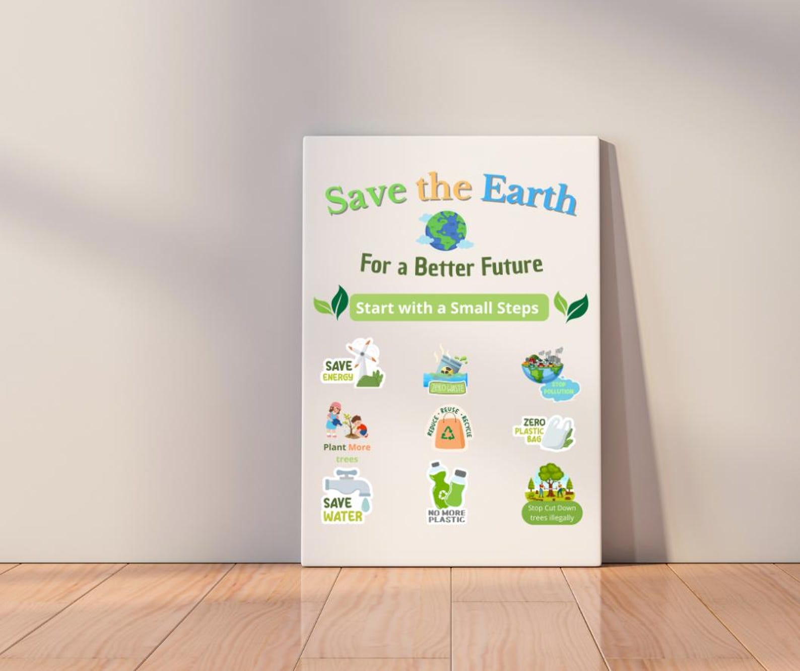 Save the Planet Digital Download Earth Day Printable Go Green Pre ...