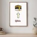 Qibla Poster,kaba Poster Digital Download,makkah,mecca Wall Art Print ...