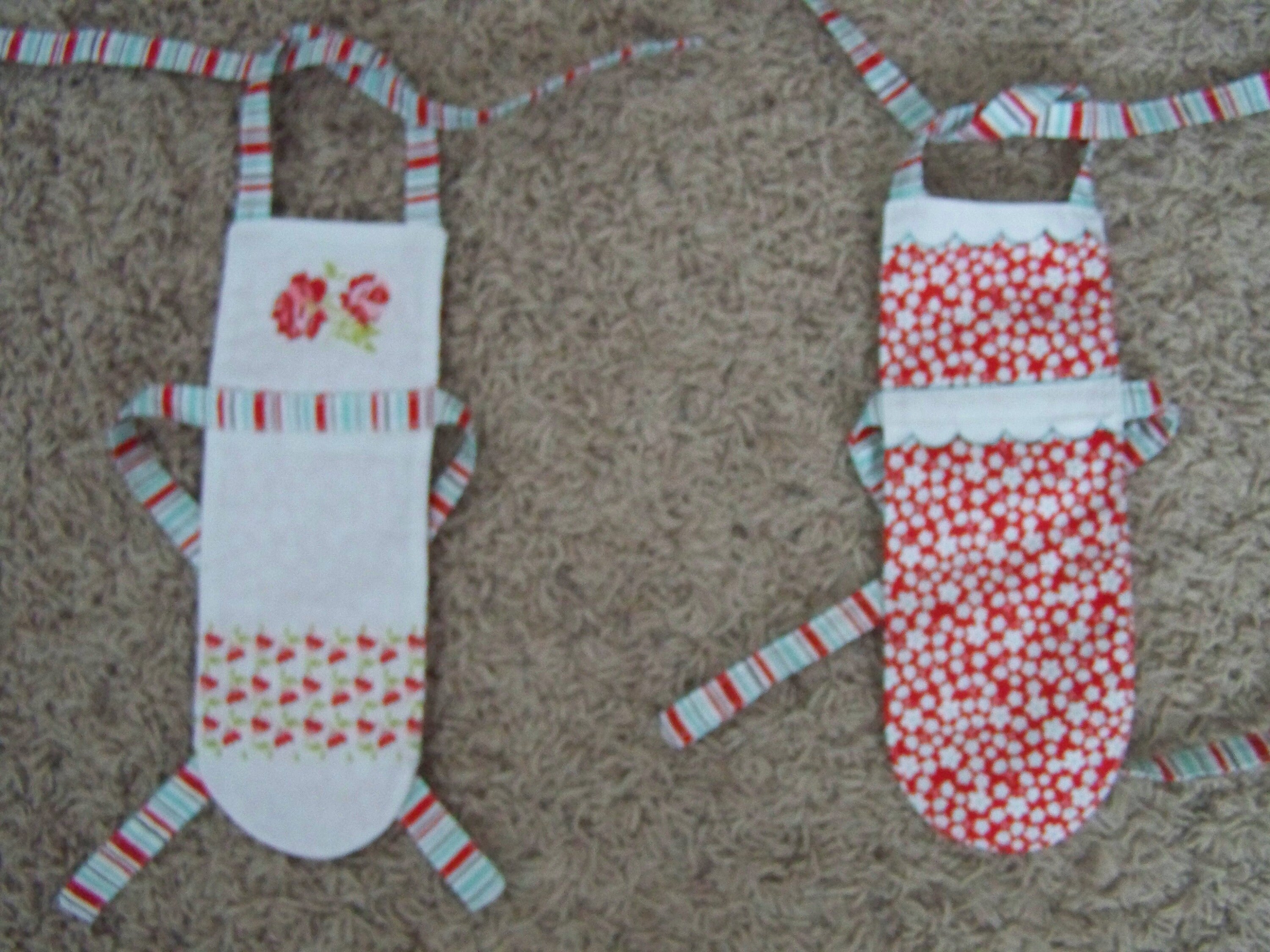 Riley Blake "primrose Garden" 18" Doll Dress Bolero Apron Outfit Diy ...