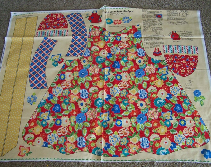 Penny Rose Fabrics "church LADIES' Aprons" by Mary Mulari 1 Panel Diy ...