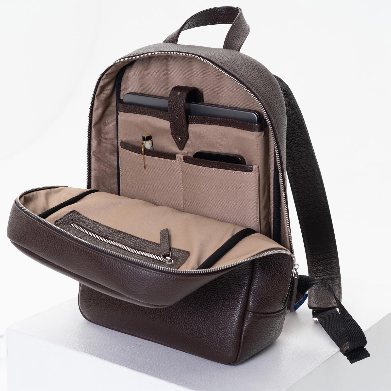 Luxury Leather Backpack, Handmade Backpack, Premium Backpack, Business ...