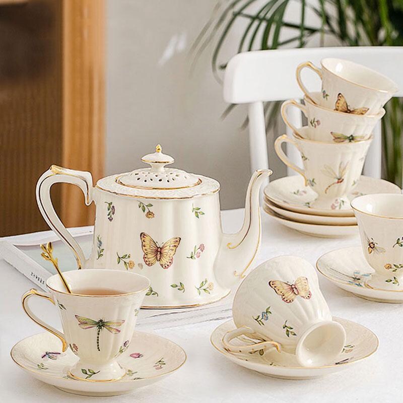 Ceramic Tea Set - Etsy