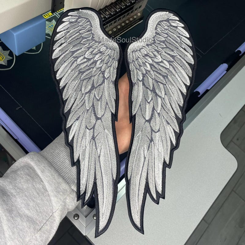 Large Embroidered Patch - Etsy