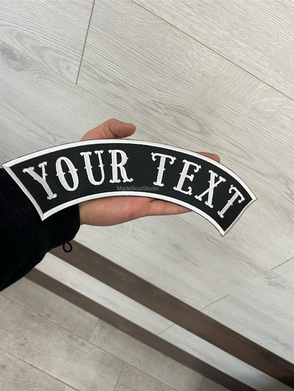 Top/botton Rocker Patch, Custom Rocker Patch, MC Patch, Name Tag ...