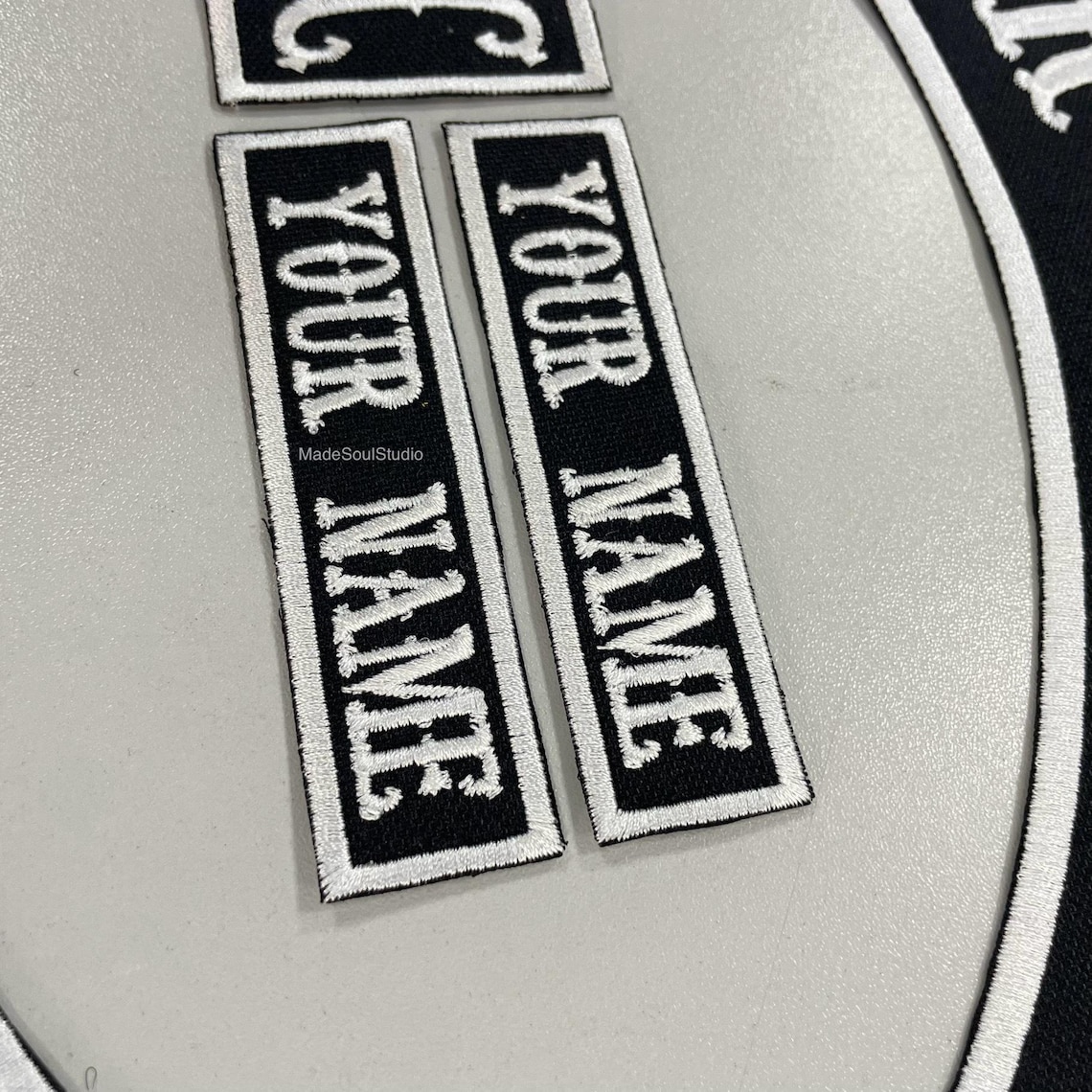 Top/botton Rocker Patch, Custom Rocker Patch, MC Patch, Name Tag ...