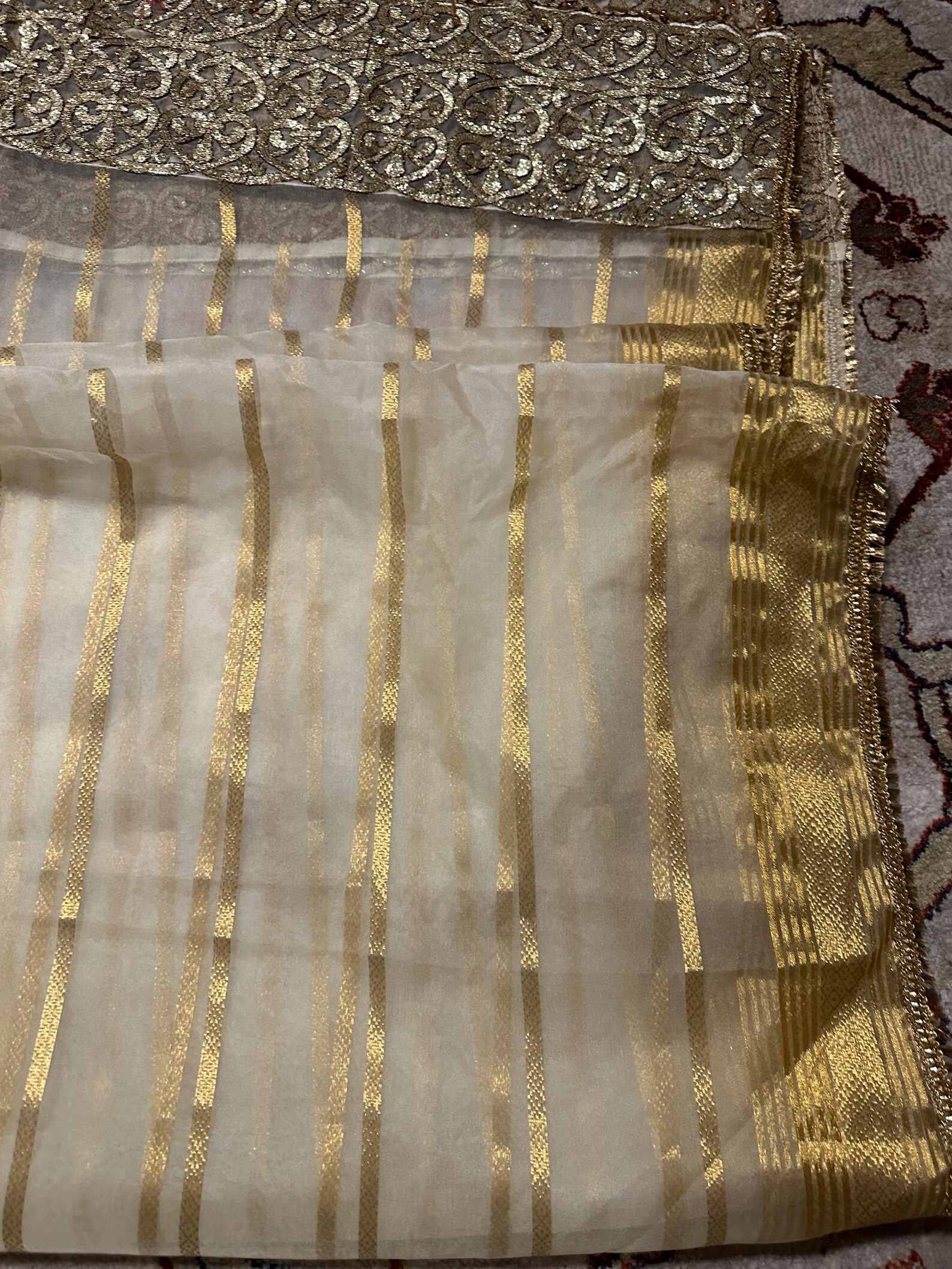 Indian Pakistani Long Organza Fancy Dupatta Scarf - Etsy