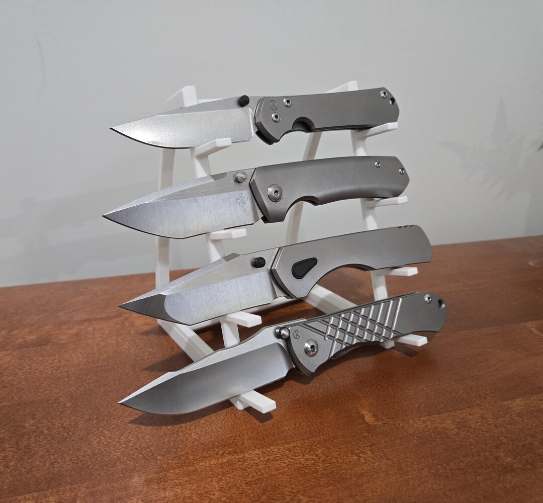 The Open Frame Pocket Knife Display Stand - Etsy