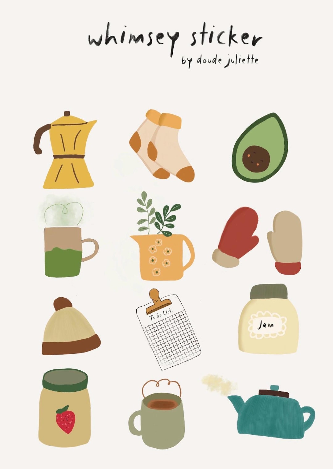 Digital Sticker for Your Journal/ Planner Like Goodnotes, Collanote ...