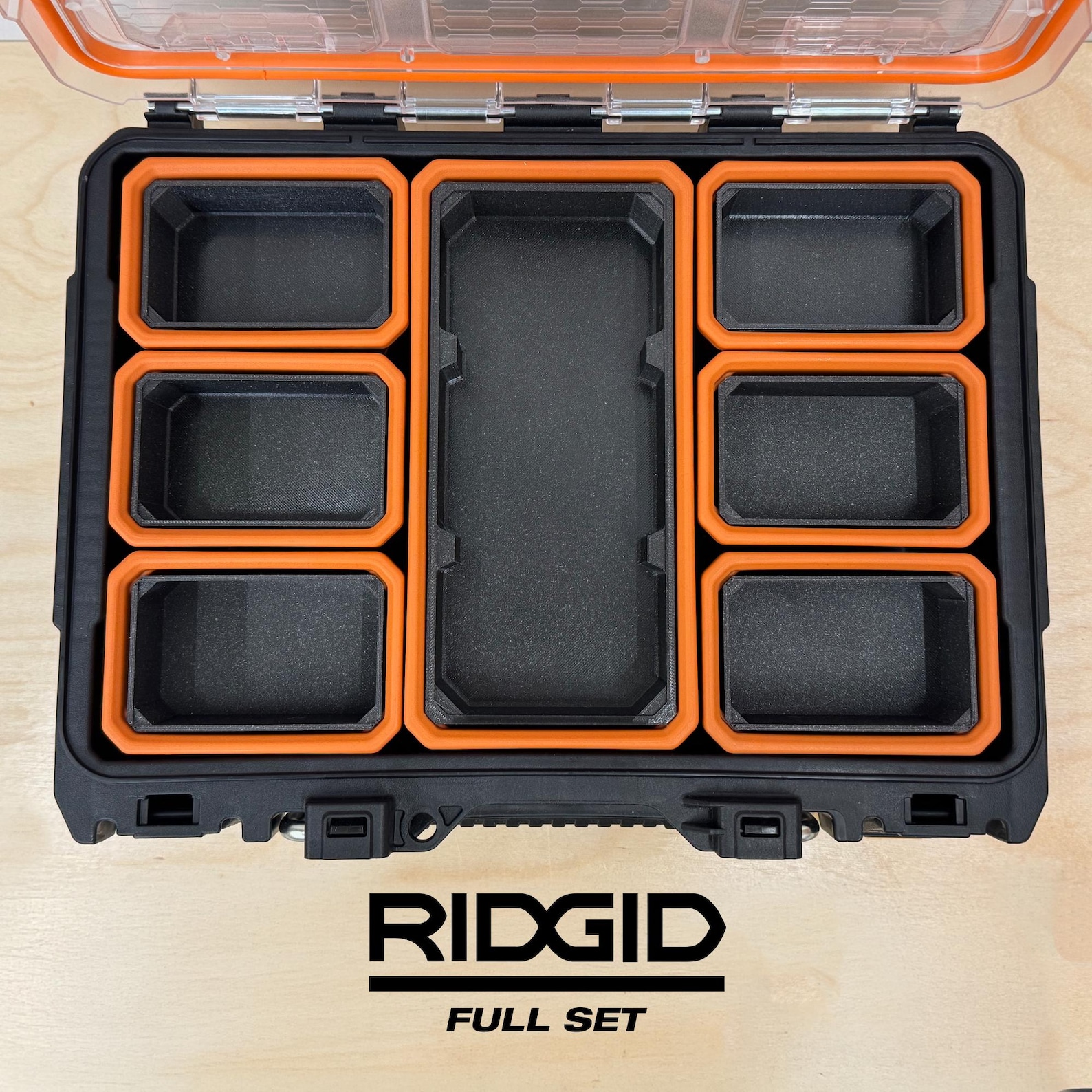 Ridgid Pro Gear 2.0 Half Organizer Insert Bins – Full Set of 7 - Etsy