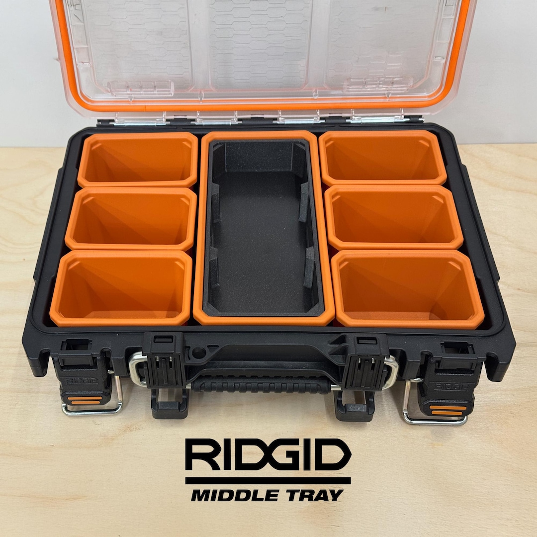 Middle Tray - Nested Insert Bin for Ridgid Pro Gear System 2.0 - Small ...
