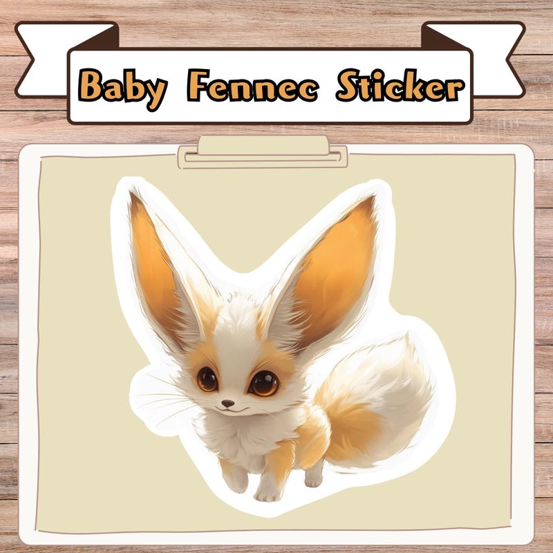 Fennec Decal - Etsy